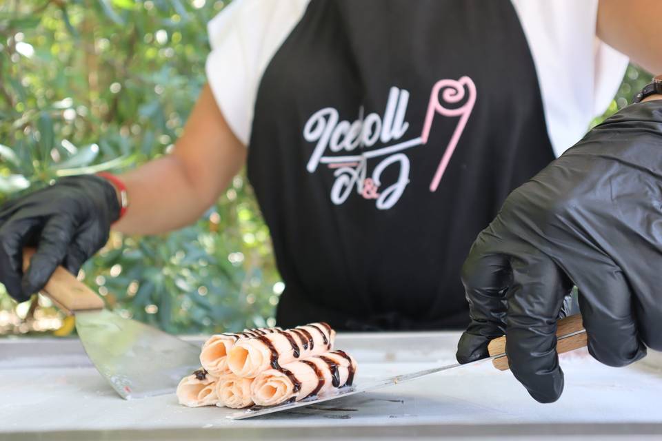 L'expérience de glaces qui décoiffe et régale - Iceroll A&J